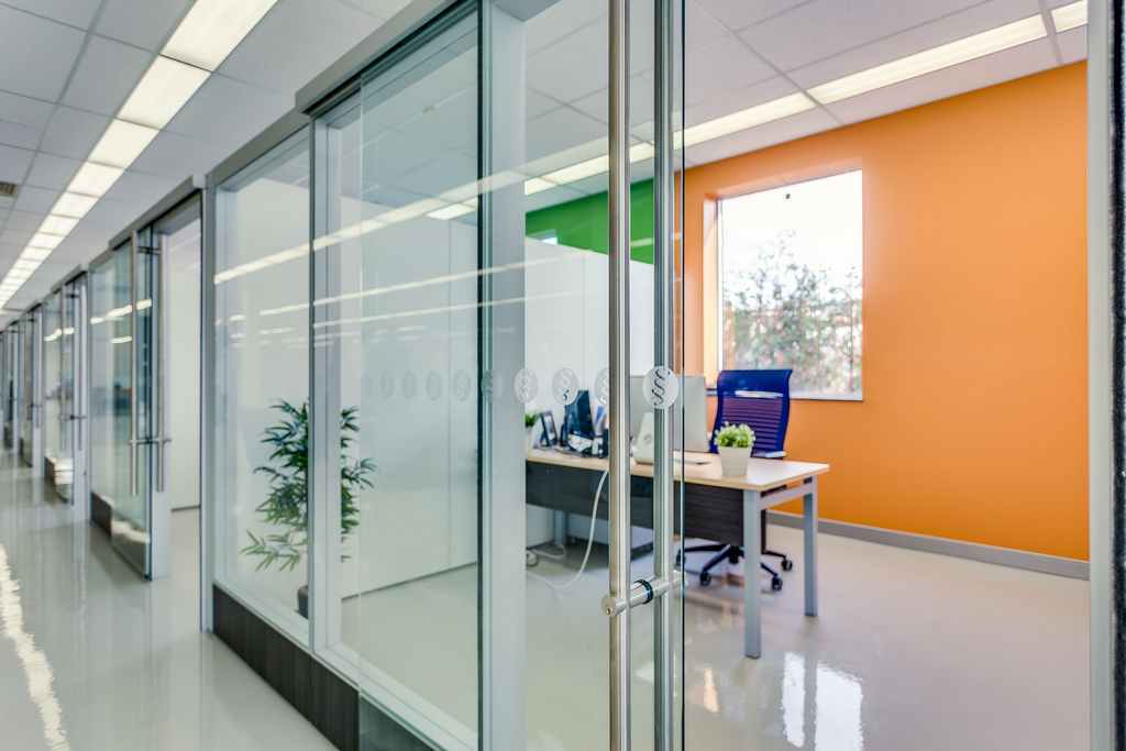 Demountable partitions for IMT are perfect for modular office solutions