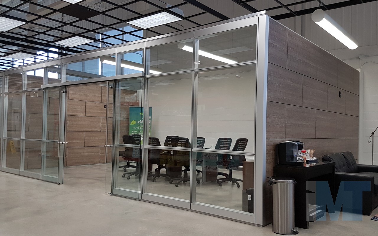 Office Partitions from IMT are Demountable, Movable & Acoustic